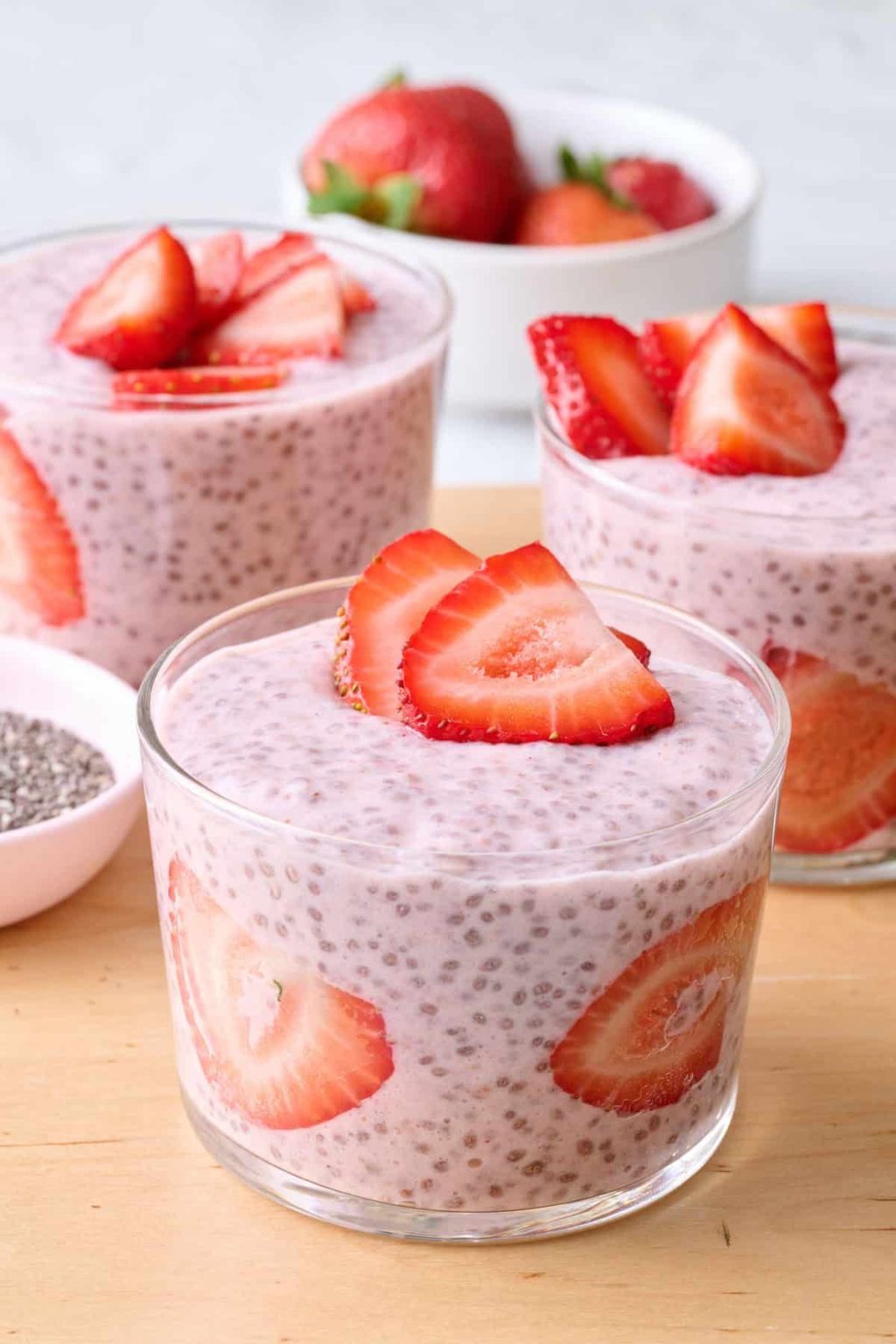 Strawberry Chia Pudding - Cuisine.Cookingpoint.net